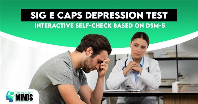 SIG E CAPS Depression Test: Interactive Self-Check Based on DSM-5